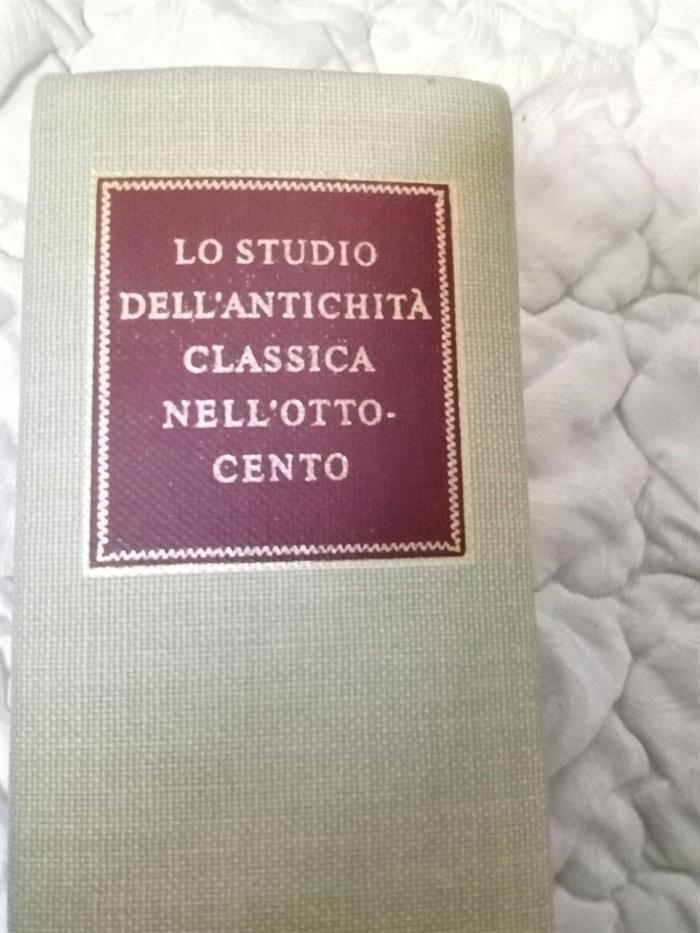 LO STUDIO DELL'ANTICHITA' CLASSICA NELL'OTTOCENTO