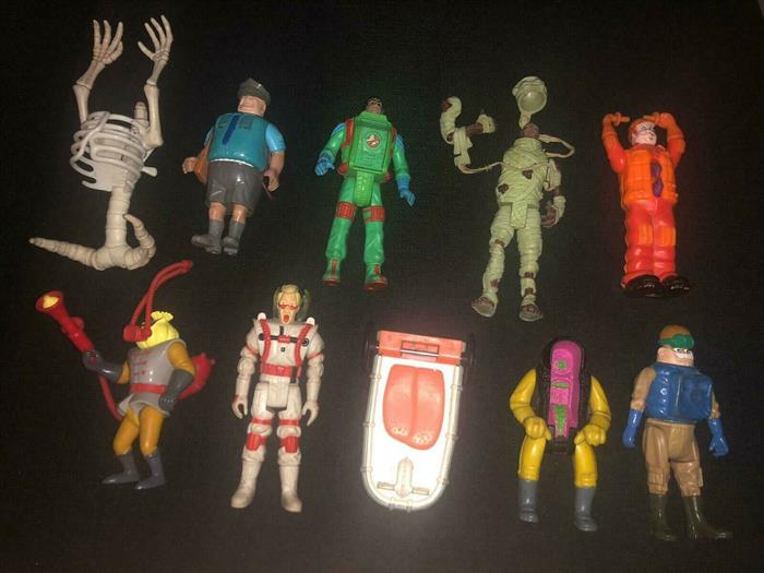 THE REAL GHOSTBUSTERS ACTION FIGURES