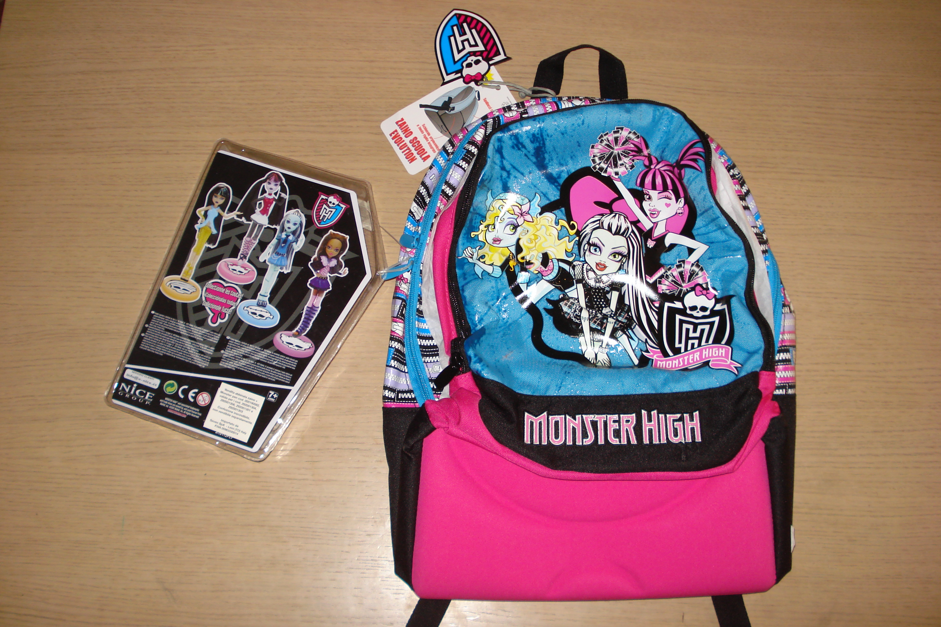 ZAINO SEVEN MONSTER HIGH EVOLUTION CON GADGET