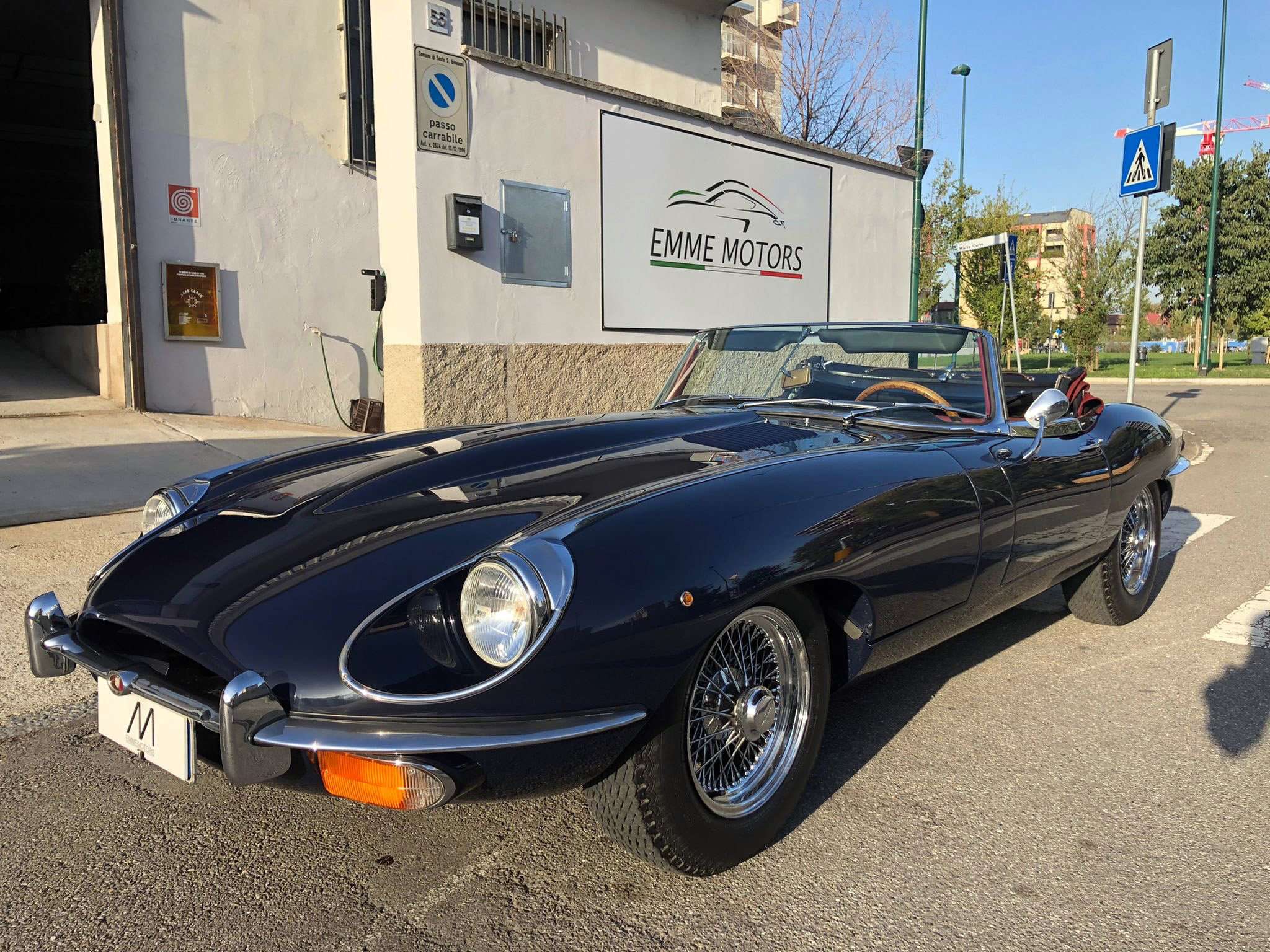 Jaguar E-Type4.2 SPIDER – 1970 - COMPLETAMENTE RESTAURATA