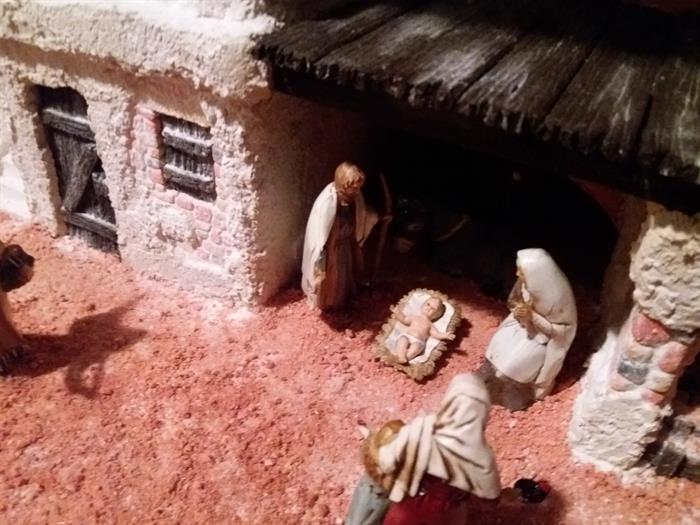 DIORAMA PRESEPE ARABO PALESTINESE