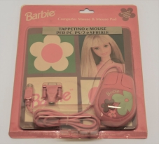 Stock mouse e tappetino Barbie COD: 1215