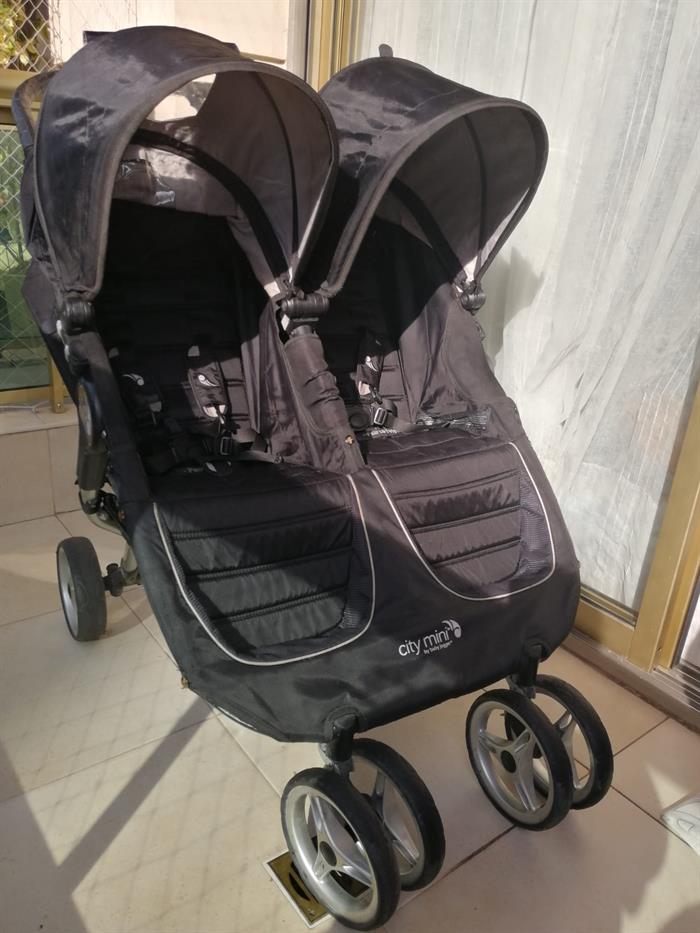 BABY JOGGER CITY MINI DOUBLE GT. DONO PARAPIOGGIA