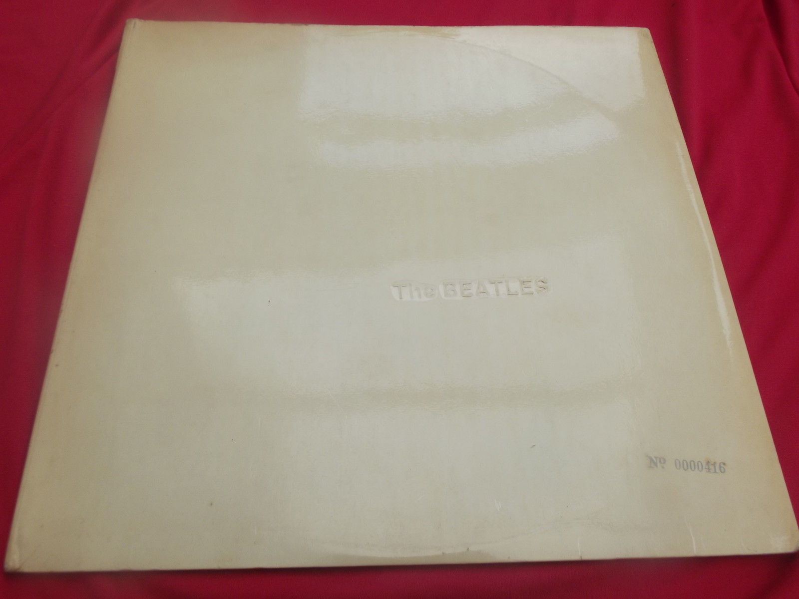 VINILE BEATLES WHITE ALBUM 1969