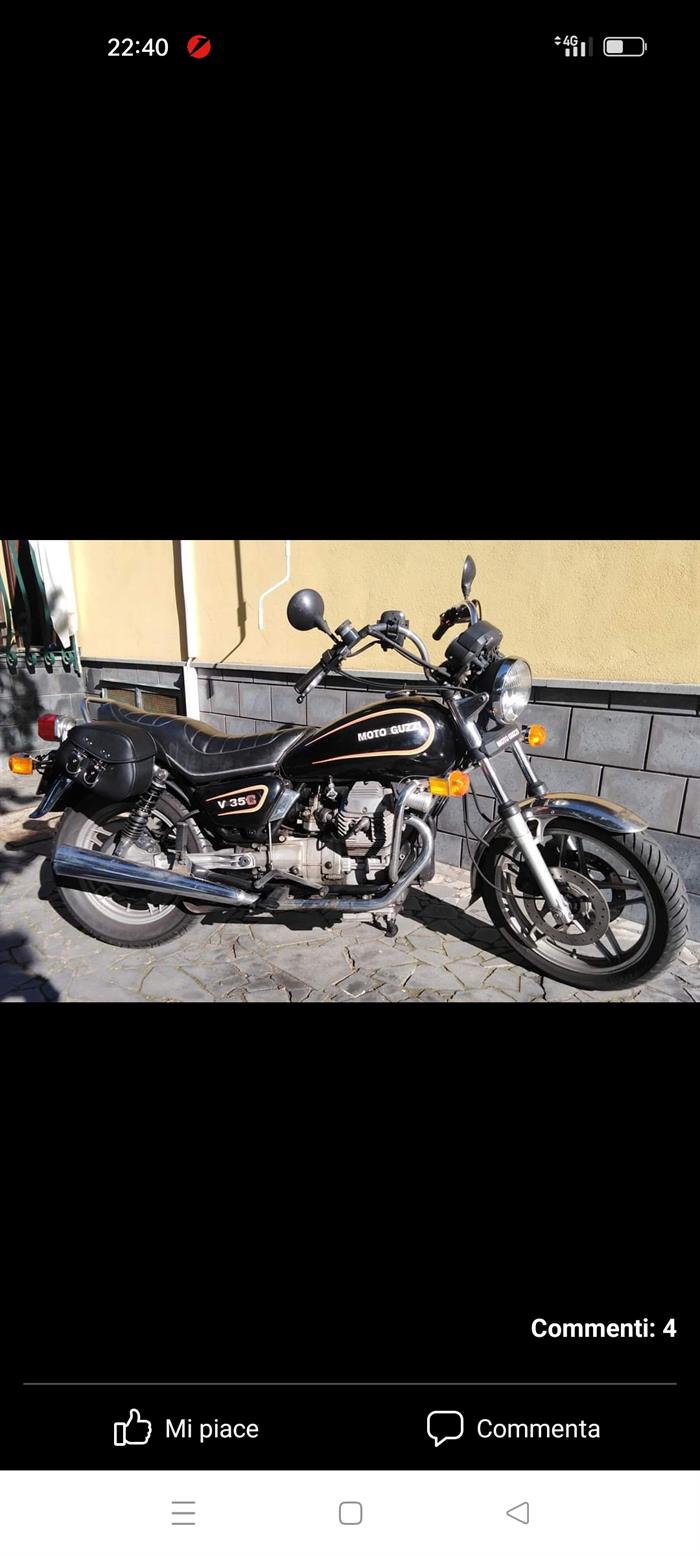 MOTO GUZZI V35C - BELPASSO (CT)