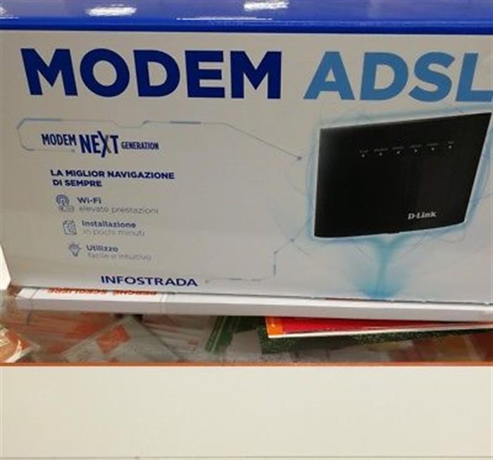 MODEM ADSL D-LINK 1200 NUOVO MAI USATO