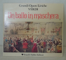 Disco vinile di Verdi Un ballo in maschera