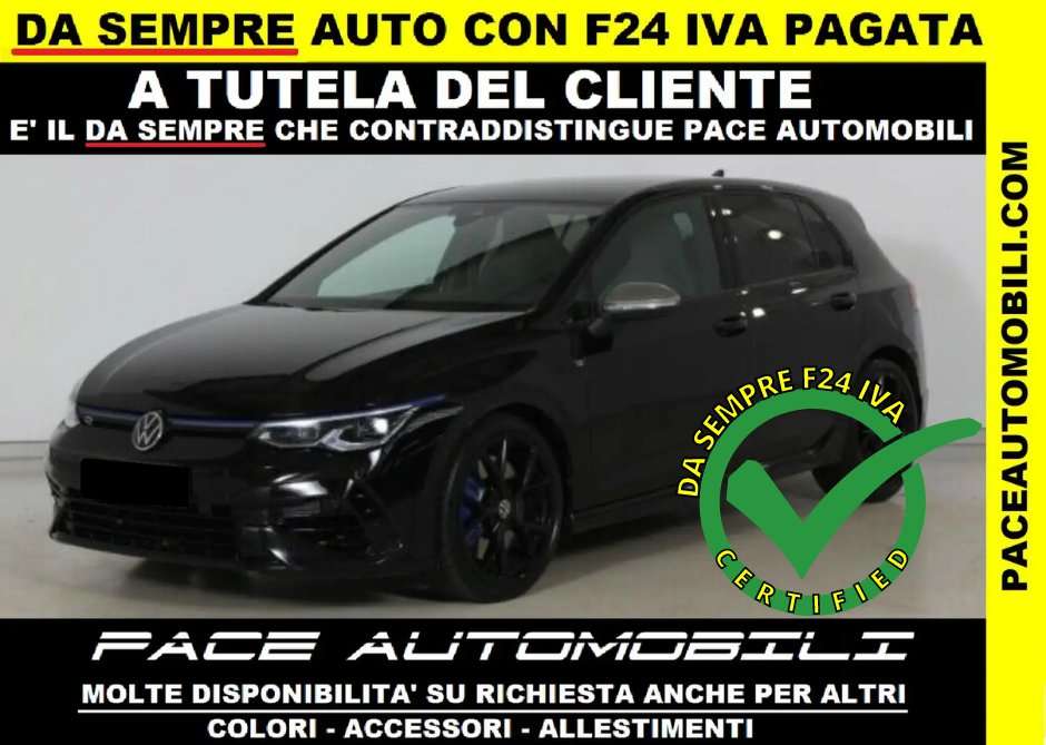 Volkswagen Golf R320CV R 19" NAVI LED PDC KAMERA ACC BLACK PACK ACC