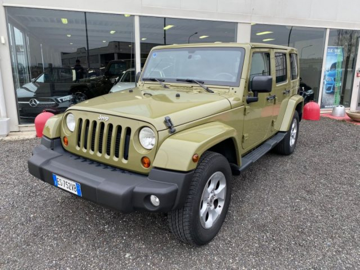 JEEP Wrangler 3ª serie Wrangler Unlimited 2.8 CRD DPF Sahara Auto