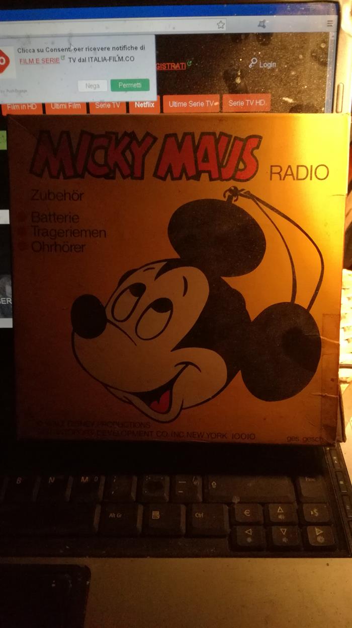 RADIO WALT DISNEY ANNI 80