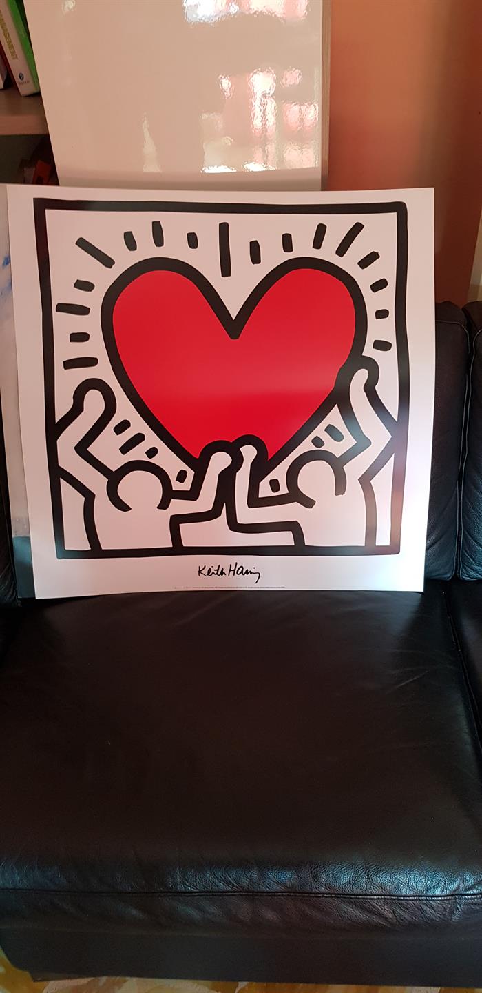 POSTER KEITH HARING 70X70