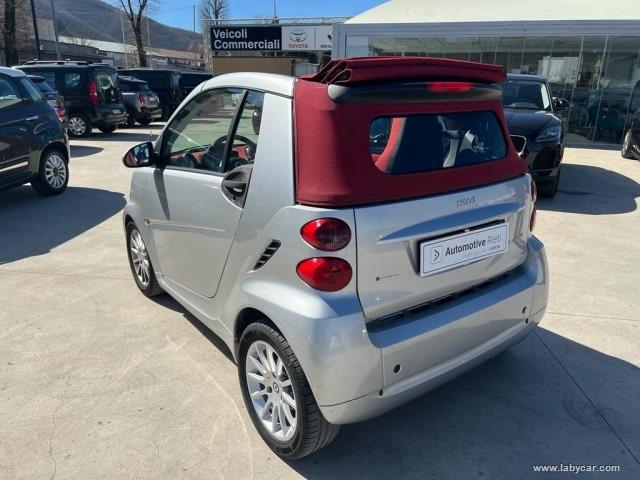 Smart fortwo 1000 52 kw mhd cabrio passion