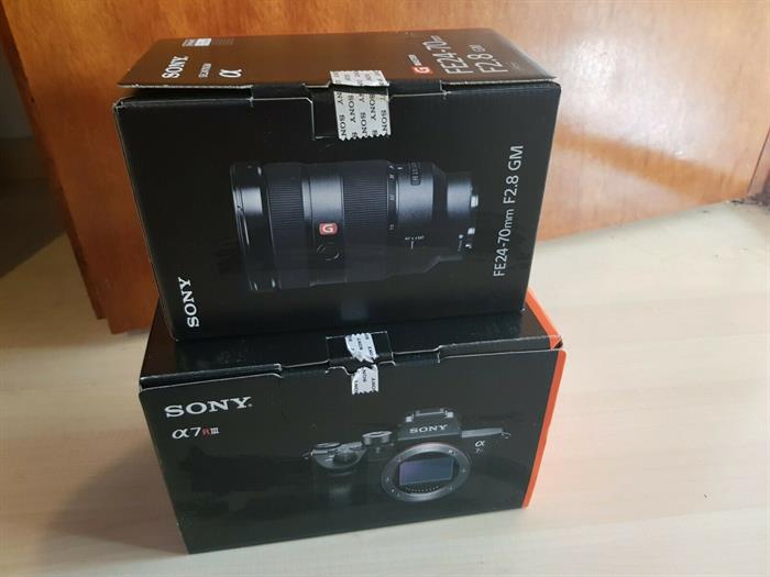 SONY ALPHA 7R III PIU' FE 24-70MM F2.8 GM FULL FRAME