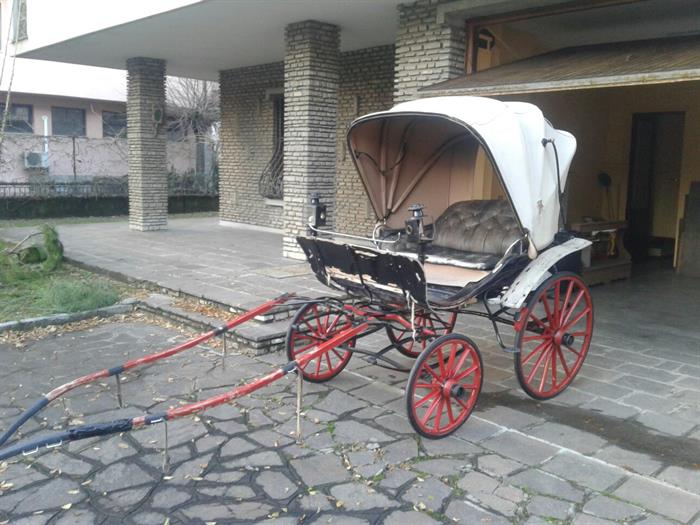 CARROZZA SECONDA META '800