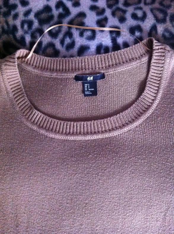 MAGLIONE COTONE MISTO LANA H&M