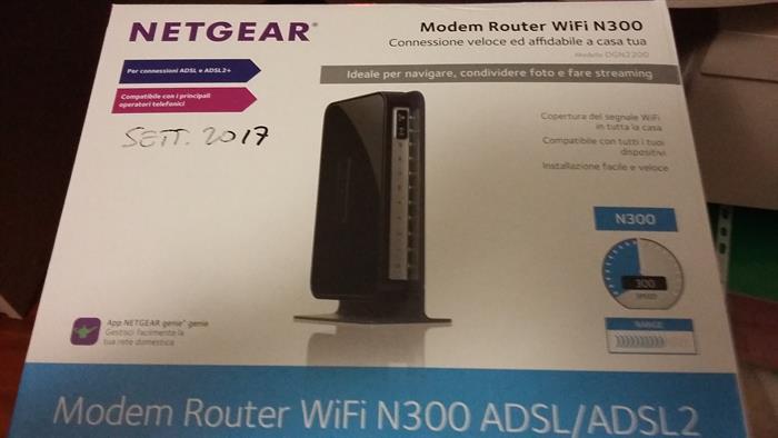 MODEM ROUTER WI-FI NETGEAR N300