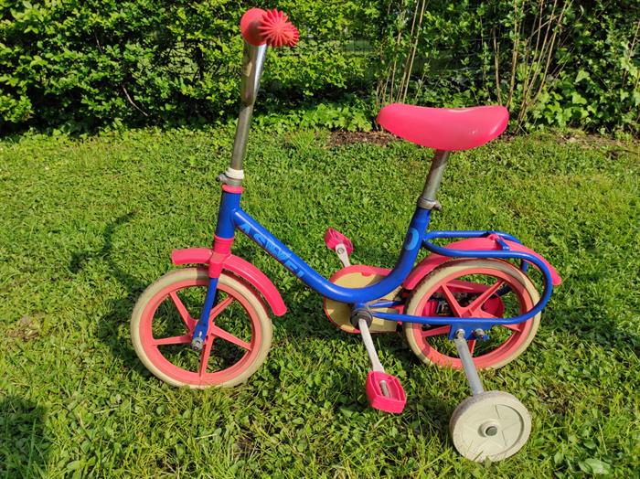 BICI BIMBA CON ROTELLE