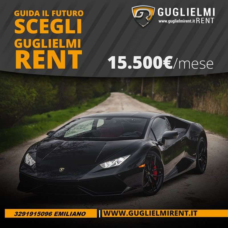 Lamborghini HuracanHuracan 5.2 V10 LP 610-2 Evo NOLEGGIO