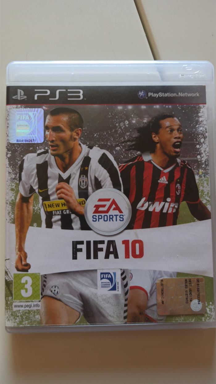 DUE GIOCHI PER PS3 FIFA10-NBA2K14 ORIGINALI