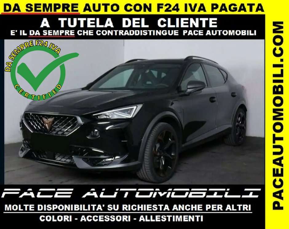 Cupra FormentorVZ E-HYBRID NAVI TETTO PDC KAMERA PELLE BLACK PACK