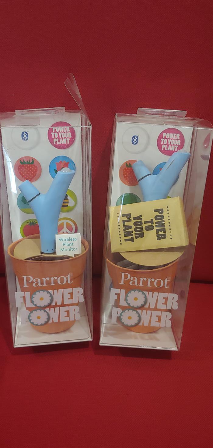 2 PARROT FLOWER POWER VERDEIL SENSORE WIRELESS