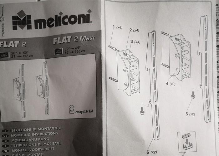 STAFFE/SUPPORTO PER TELEVISIONI LCD/PLASMA