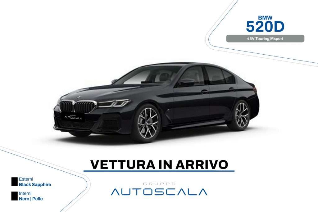 BMW 520d 48V Touring Msport #Listino 90.667,70€