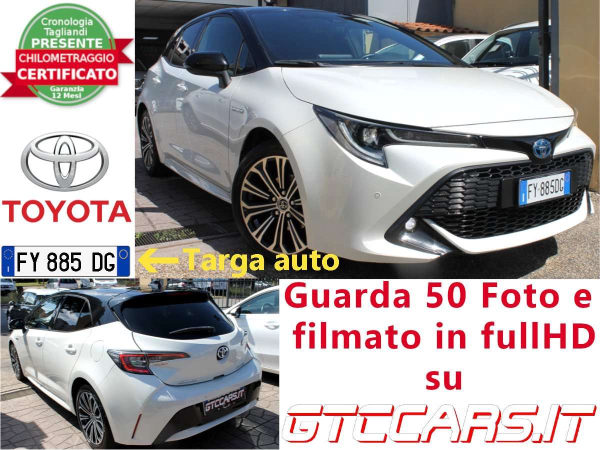 Toyota CorollaHybrid Style Navi Full LED PDC Tagliandata TOYOTA