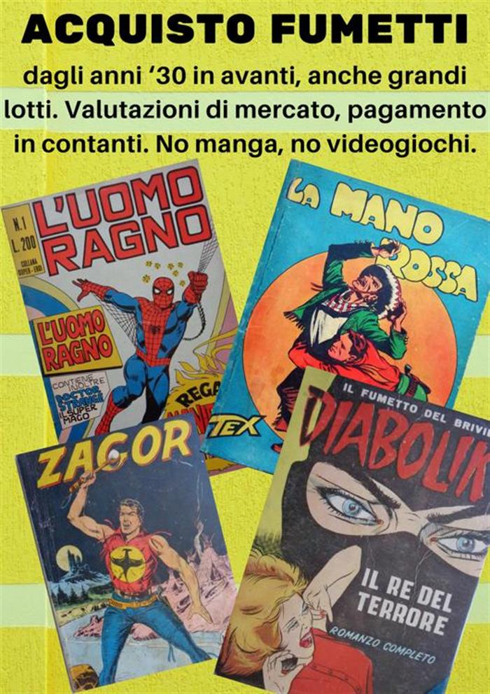 ACQUISTO FUMETTI