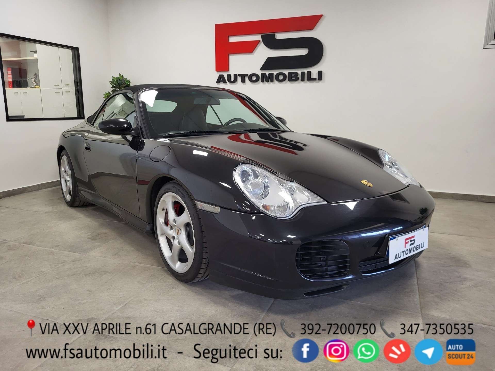 Porsche 911Carrera 4S 996 Cabriolet