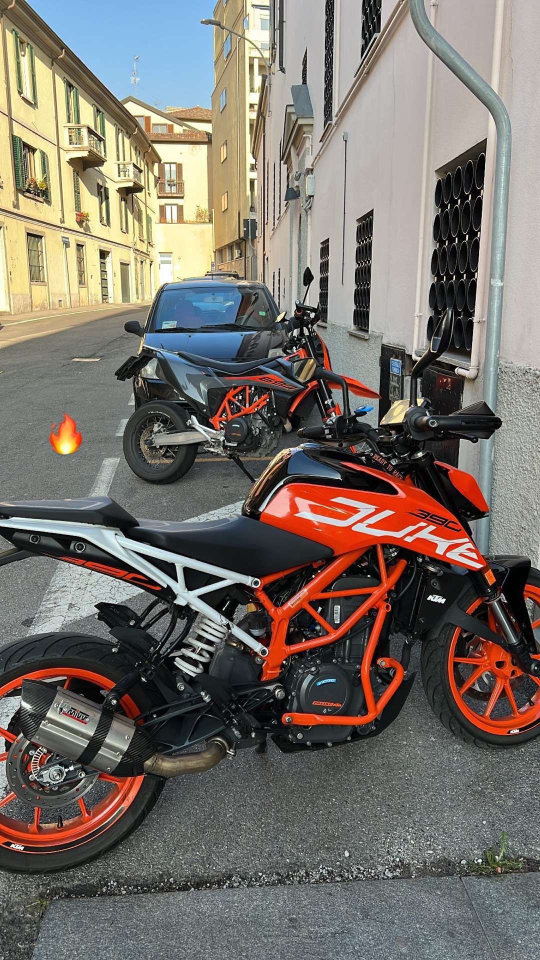 KTM 390 Dukefull optional