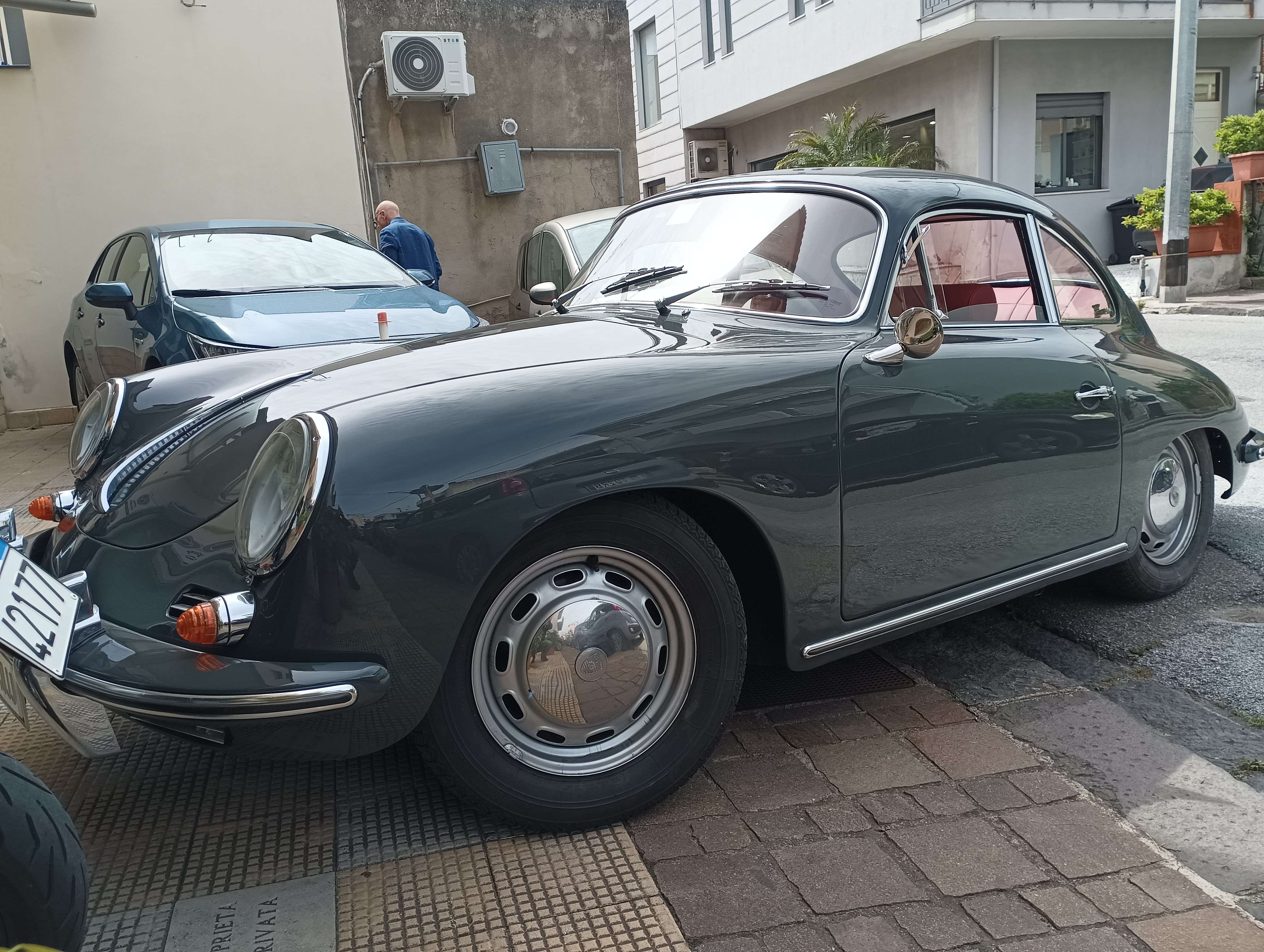 Porsche 356C Karmann Coupé Targa Oro Certificati Porsche