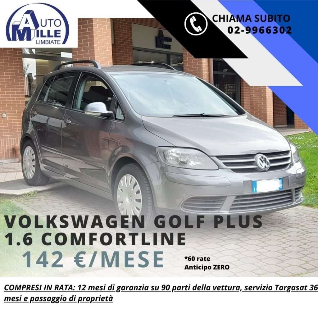 Volkswagen Golf Plus1.6 Comfortline