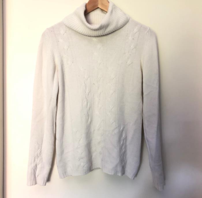 MAGLIONE BIANCO DA DONNA