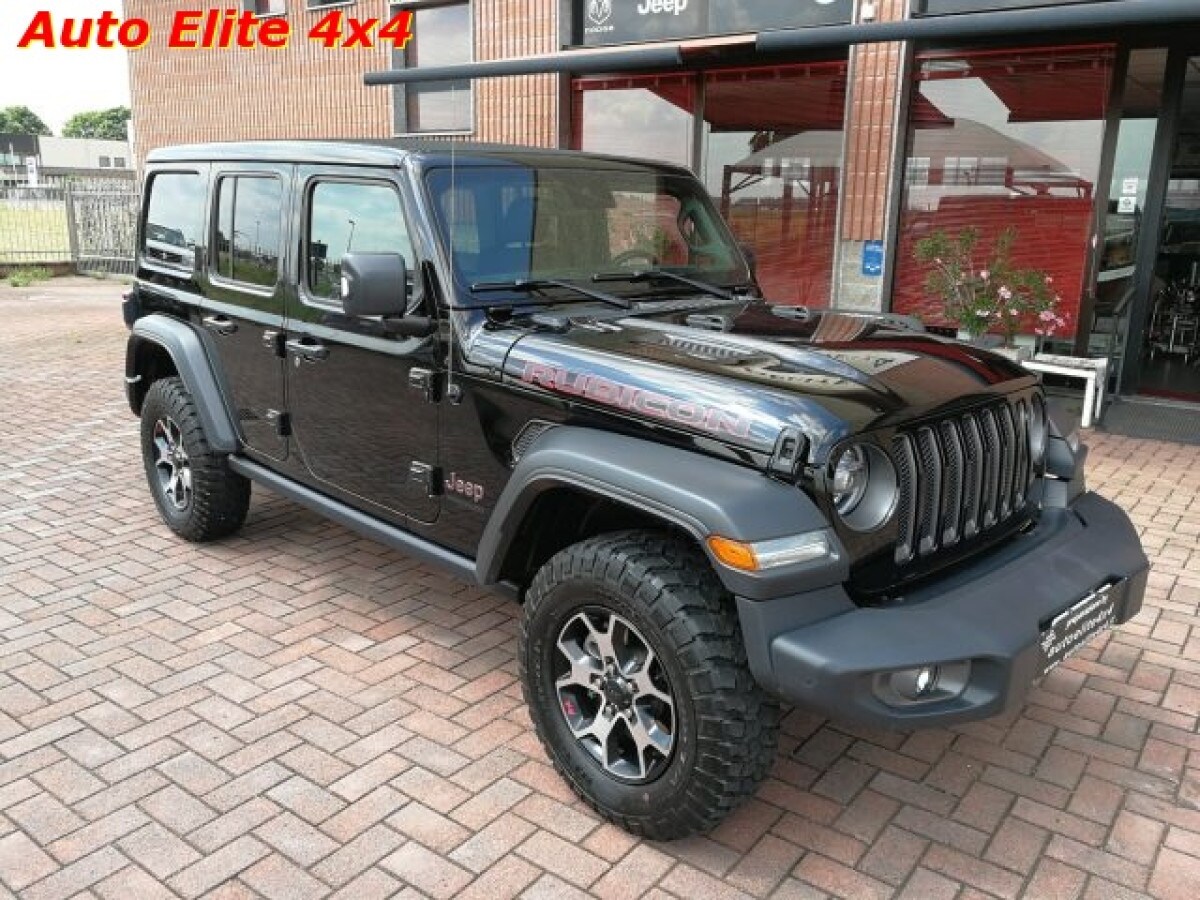 JEEP Wrangler 4ª serie Wrangler Unlimited 2.2 Mjt II Rubicon