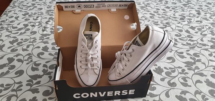 CONVERSE BIANCHE