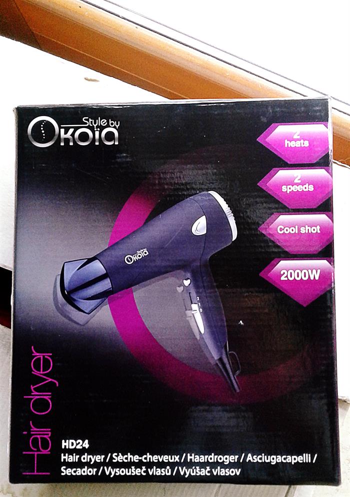 PHON ASCIUGA CAPELLI PROFESSIONALE 2000 WATT OKOIA