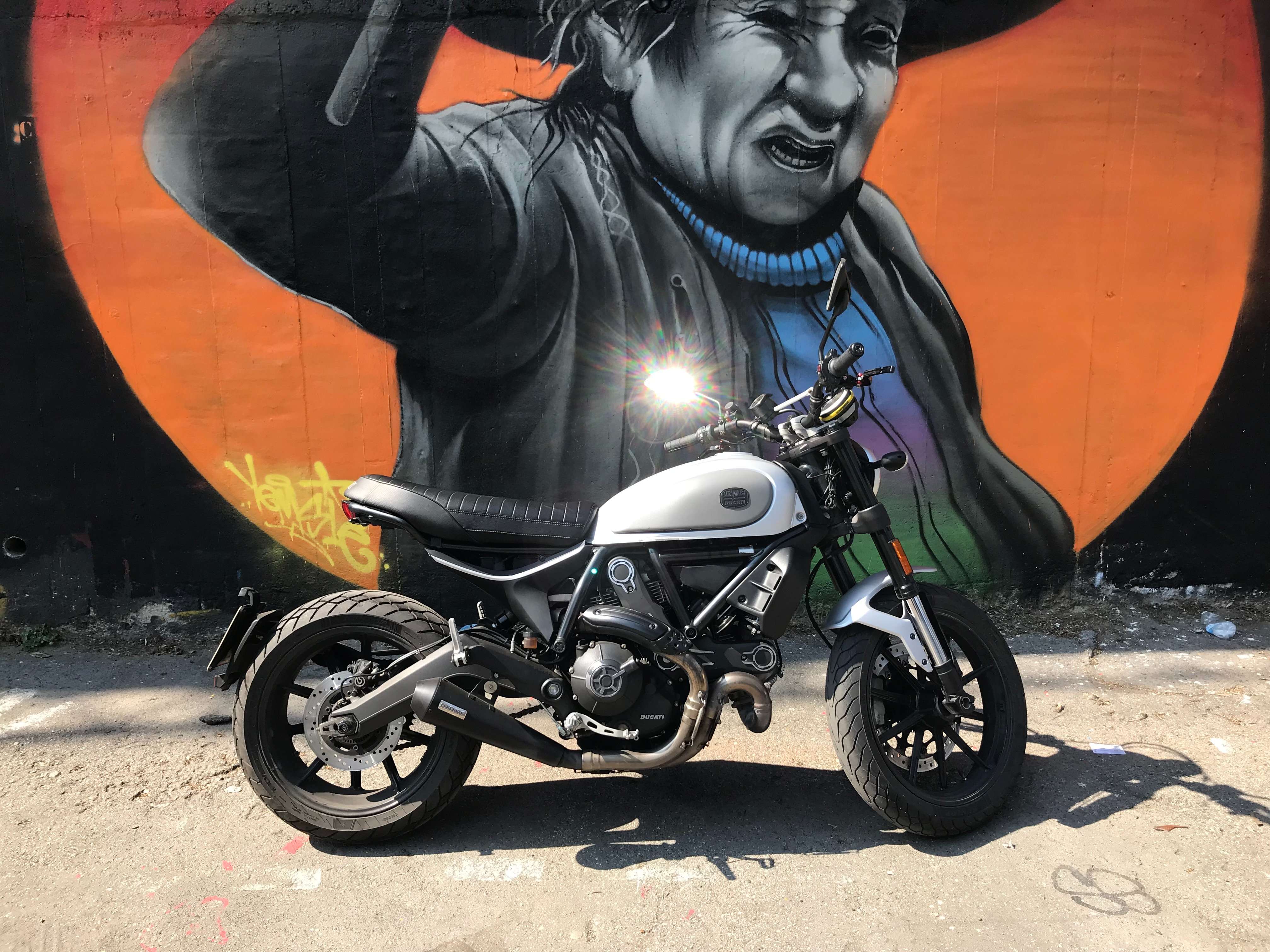 Ducati ScramblerIcon Silver Ice