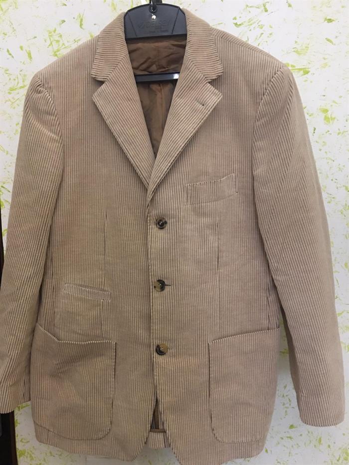 BRUNELLO CUCINELLI GIACCA DI VELLUTO TG.50