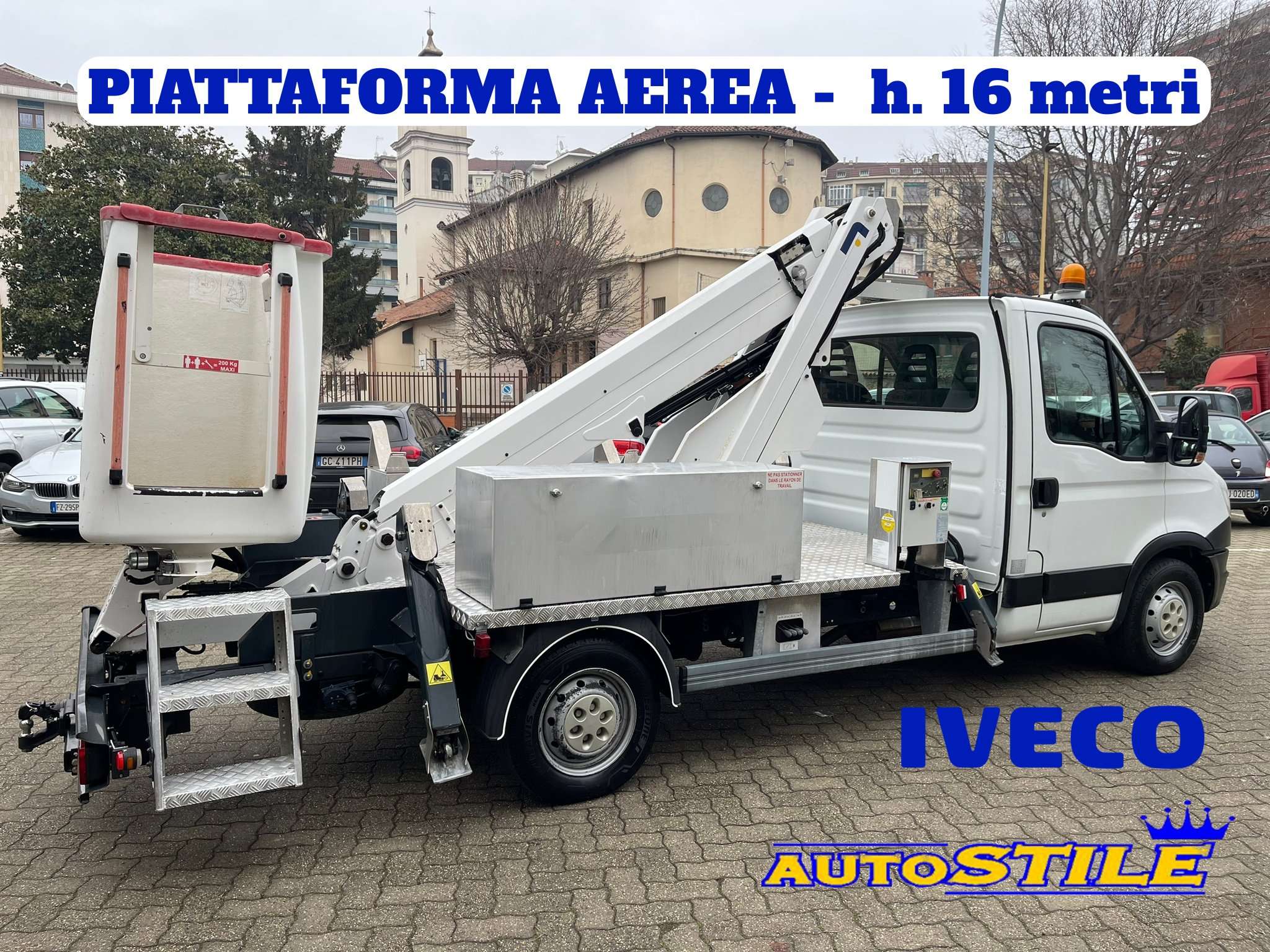 Iveco Daily35S15 **PIATTAFORMA AEREA Altezza Lavoro 16 metri