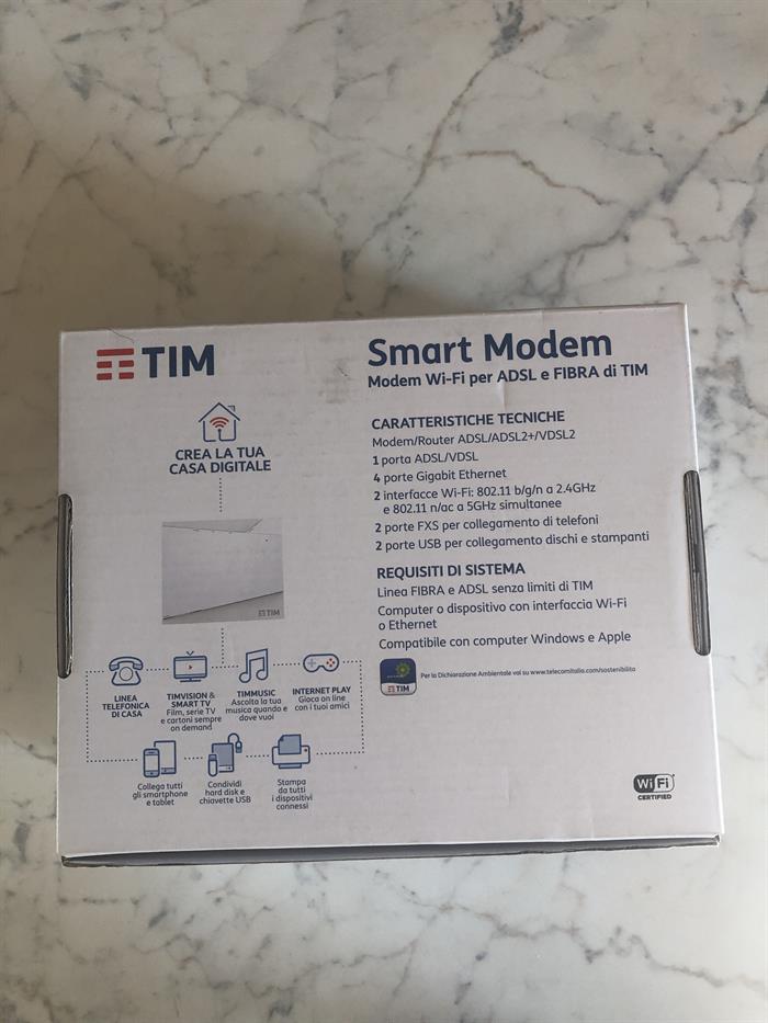 SMART MODEM TIM WI-FI