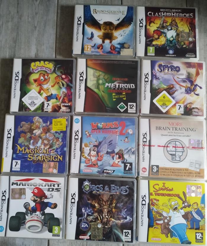 GIOCHI NINTENDO DS