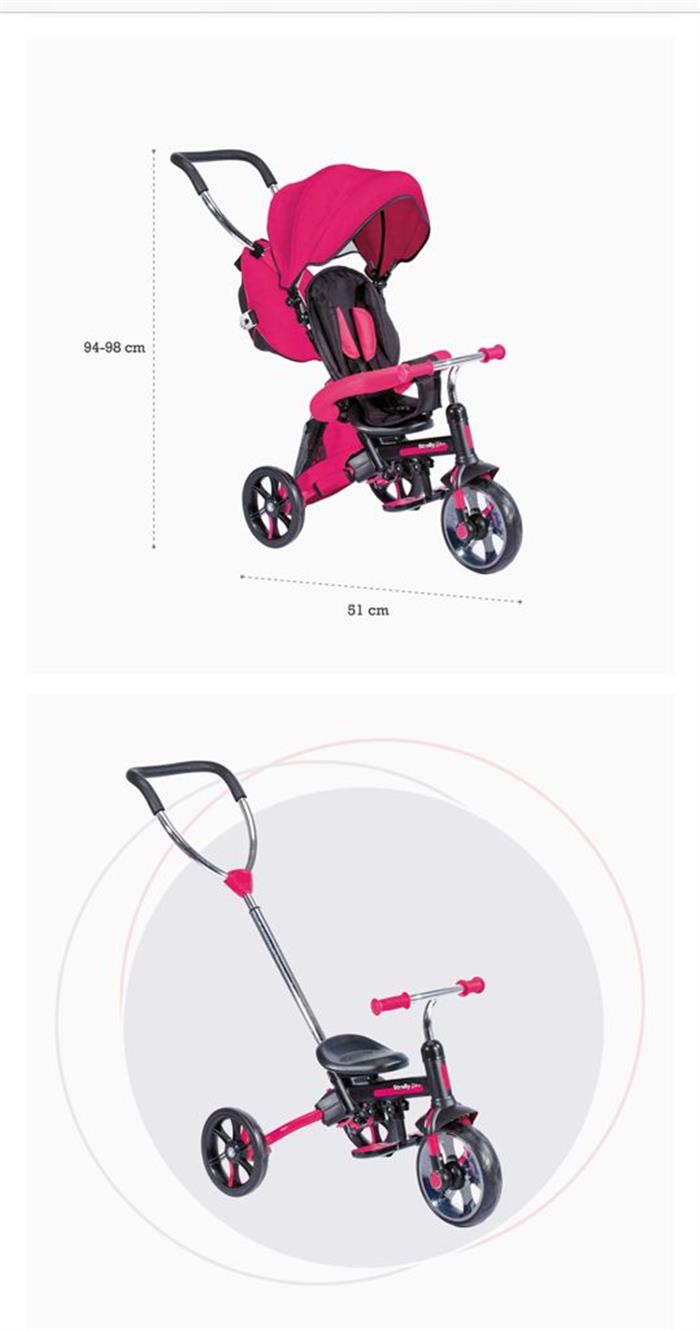 STROLLY BIKE 3IN1