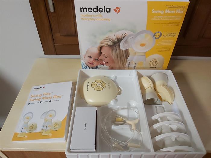 TIRALATTE DOPPIO SWING MAXI FLEX DI MEDELA