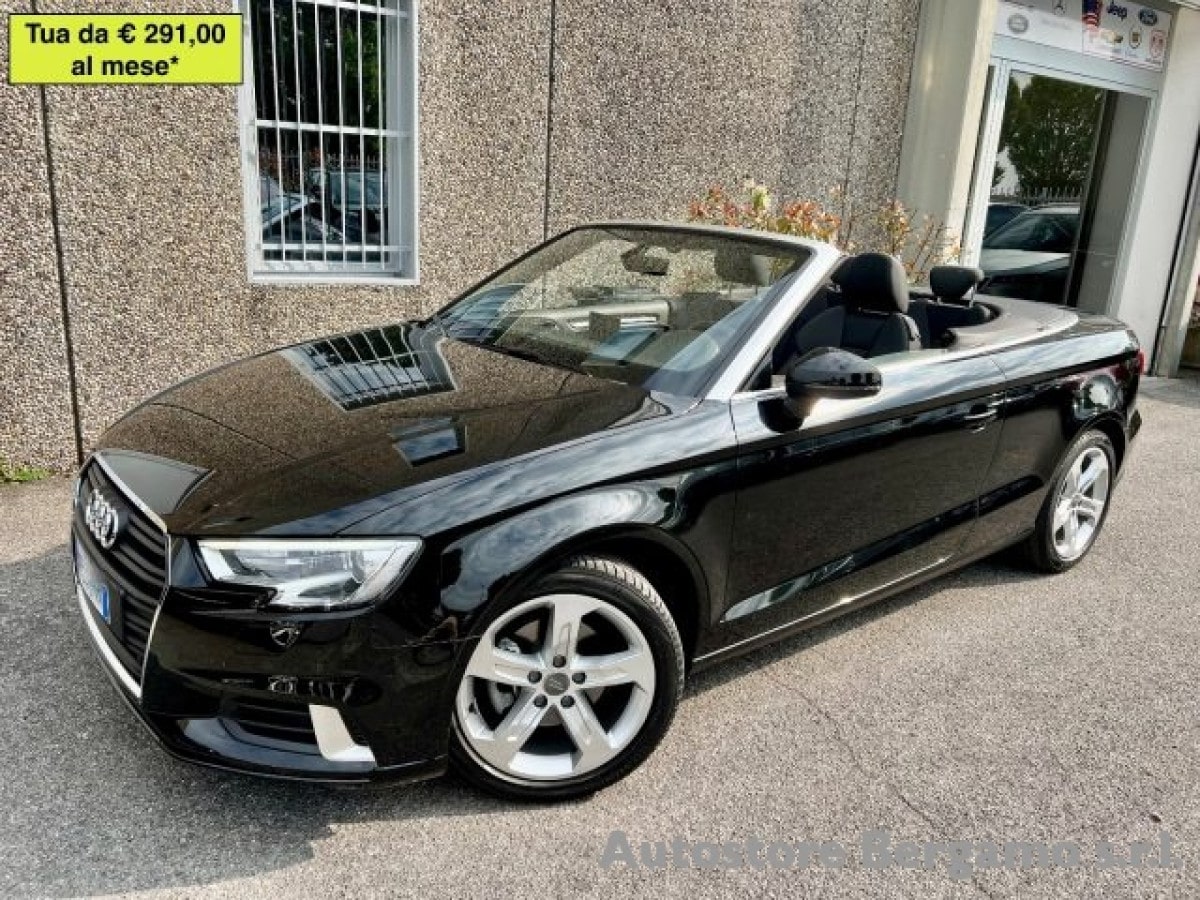 AUDI A3 3ª serie A3 Cabrio 1.6 TDI 116 CV Sport