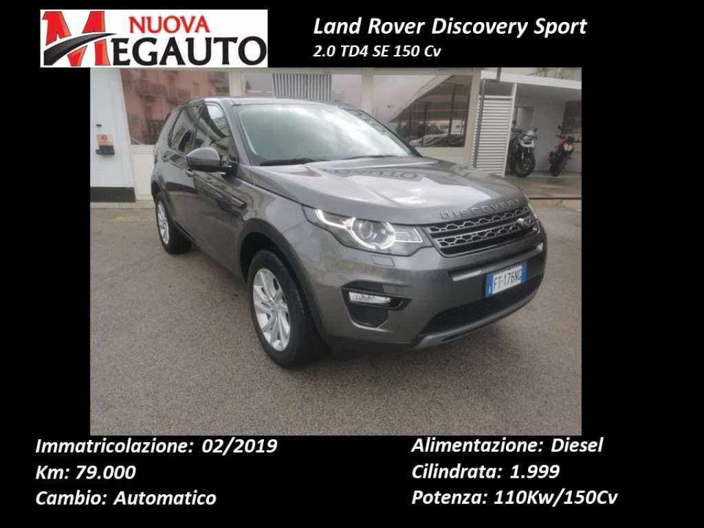 Land Rover Discovery Sport2.0 TD4 150 CV SE