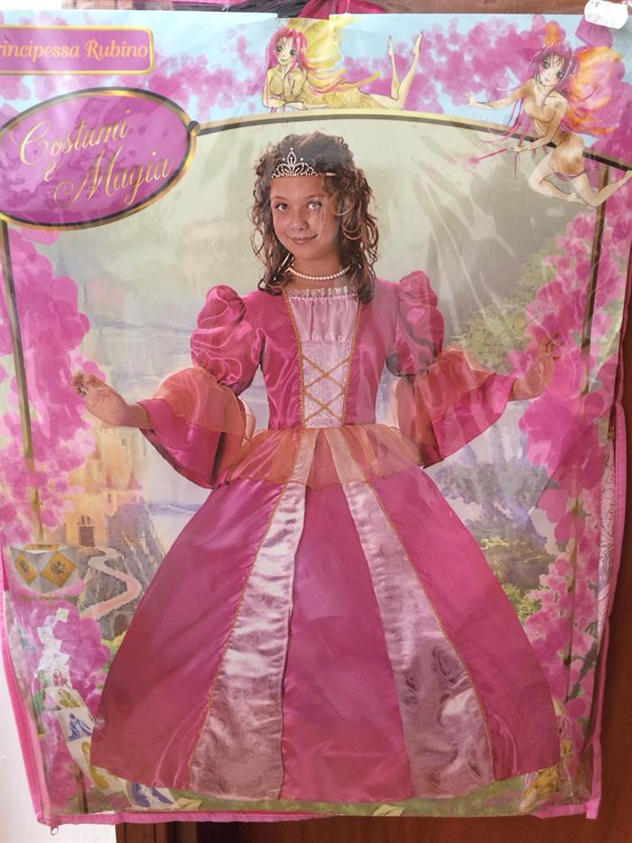 VESTITO CARNEVALE PRINCIPESSA