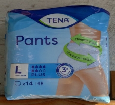 Stock Tena Pants Unisex Mutanda Tg L 16 Confezioni 224 pezzi