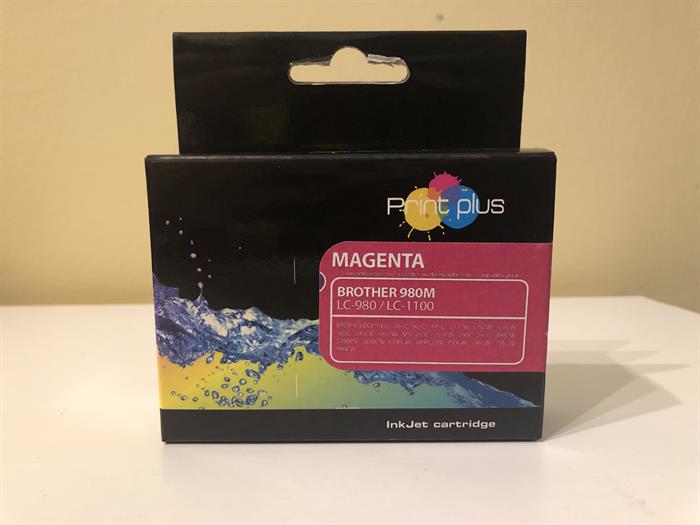 CARTUCCIA COLORE MAGENTA COMPATIBILE BROTHER 980M NUOVA (NS. RIF. 220720/003).