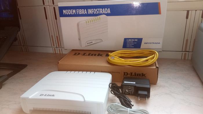 MODEM ROUTER WIFI PER FIBRA E ADSL D-LINK DVA-5582 INFOSTRADA